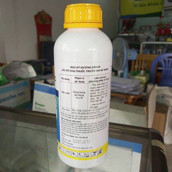 Cyper Pro 600EC - Thuốc diệt muỗi giá rẻ hiệu quả | Pestakill