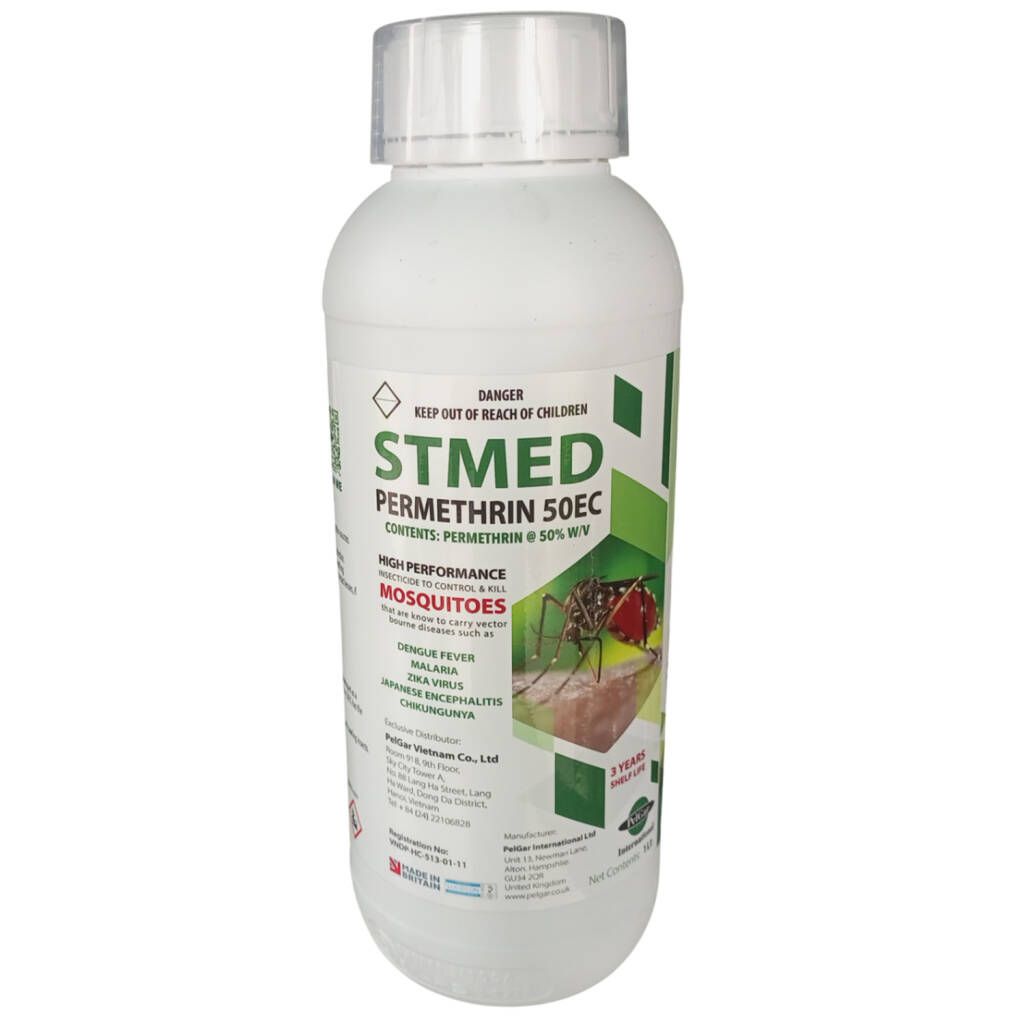 Stmed Permethrin 50EC - Thuốc diệt muỗi Anh Quốc - Pestakill