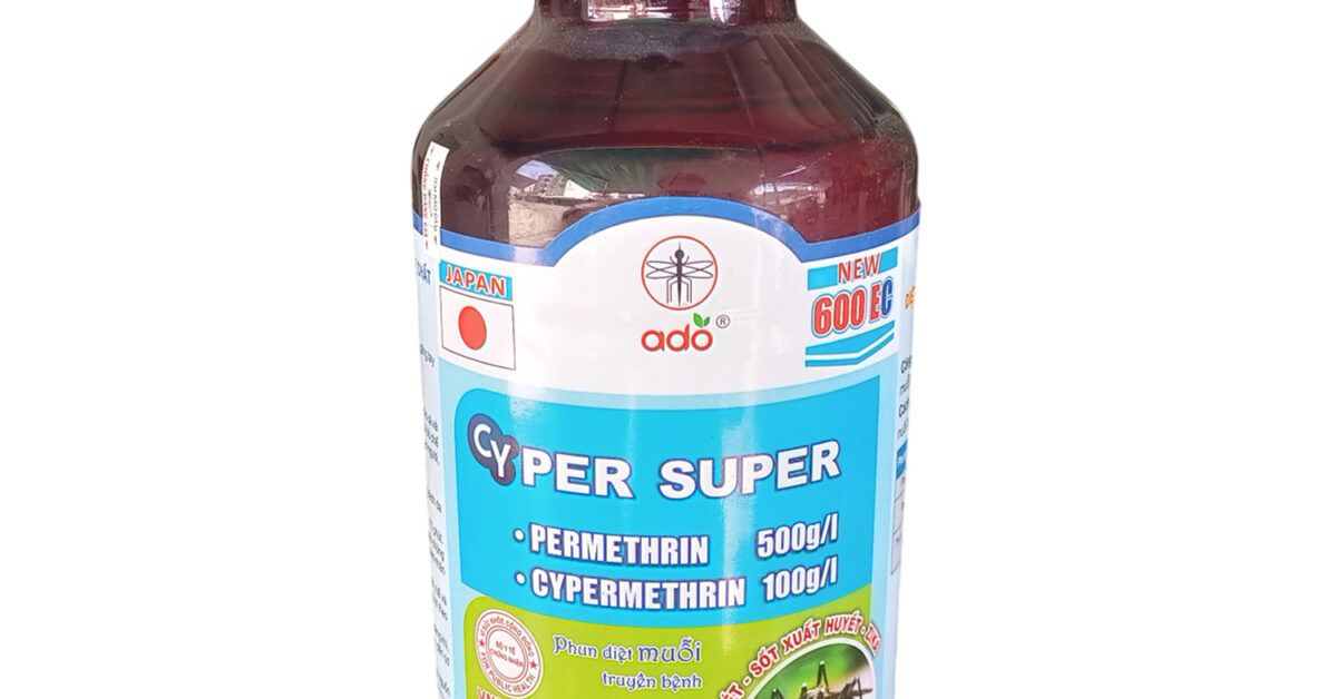 Cyper Super 600EC - Thuốc diệt muỗi giá rẻ, tốt | Pestakill