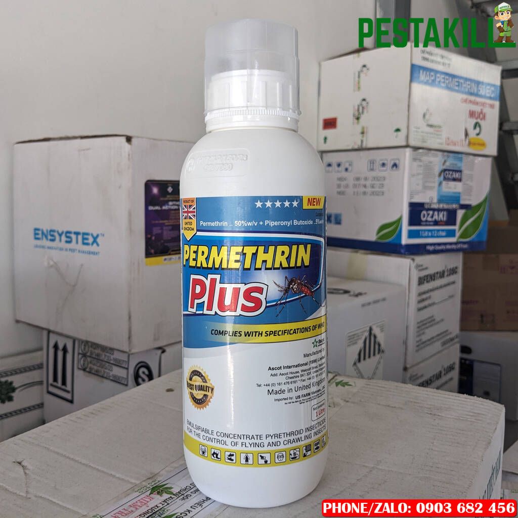 Permethrin Plus - Thuốc diệt muỗi từ Anh Quốc - Pestakill