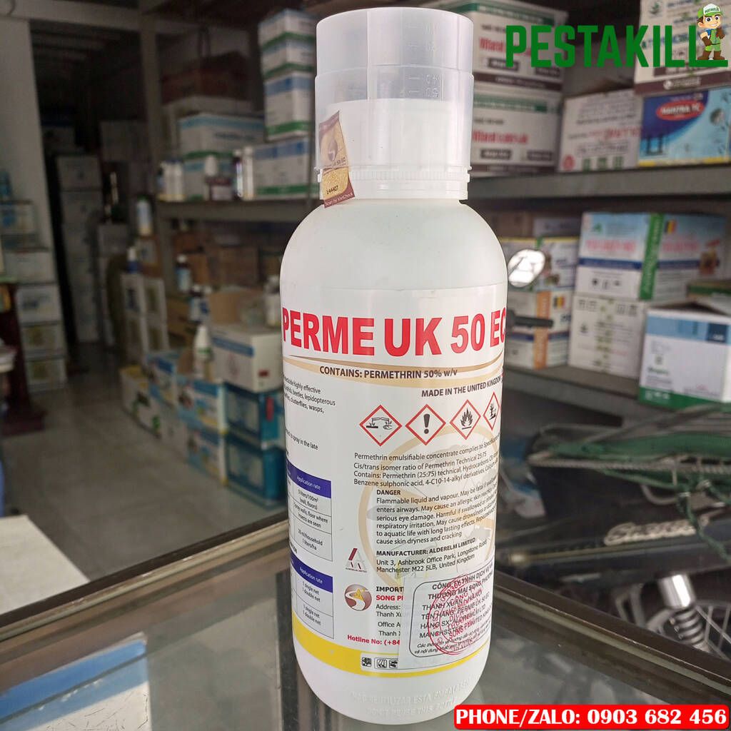 Perme UK 50EC - Thuốc diệt muỗi nhập từ Anh Quốc - Pestakill
