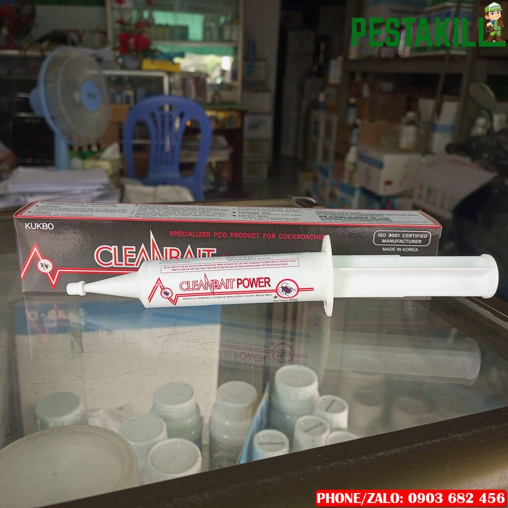 Cleanbait Power gel -Thuốc bả diệt gián sinh học - Pestakill
