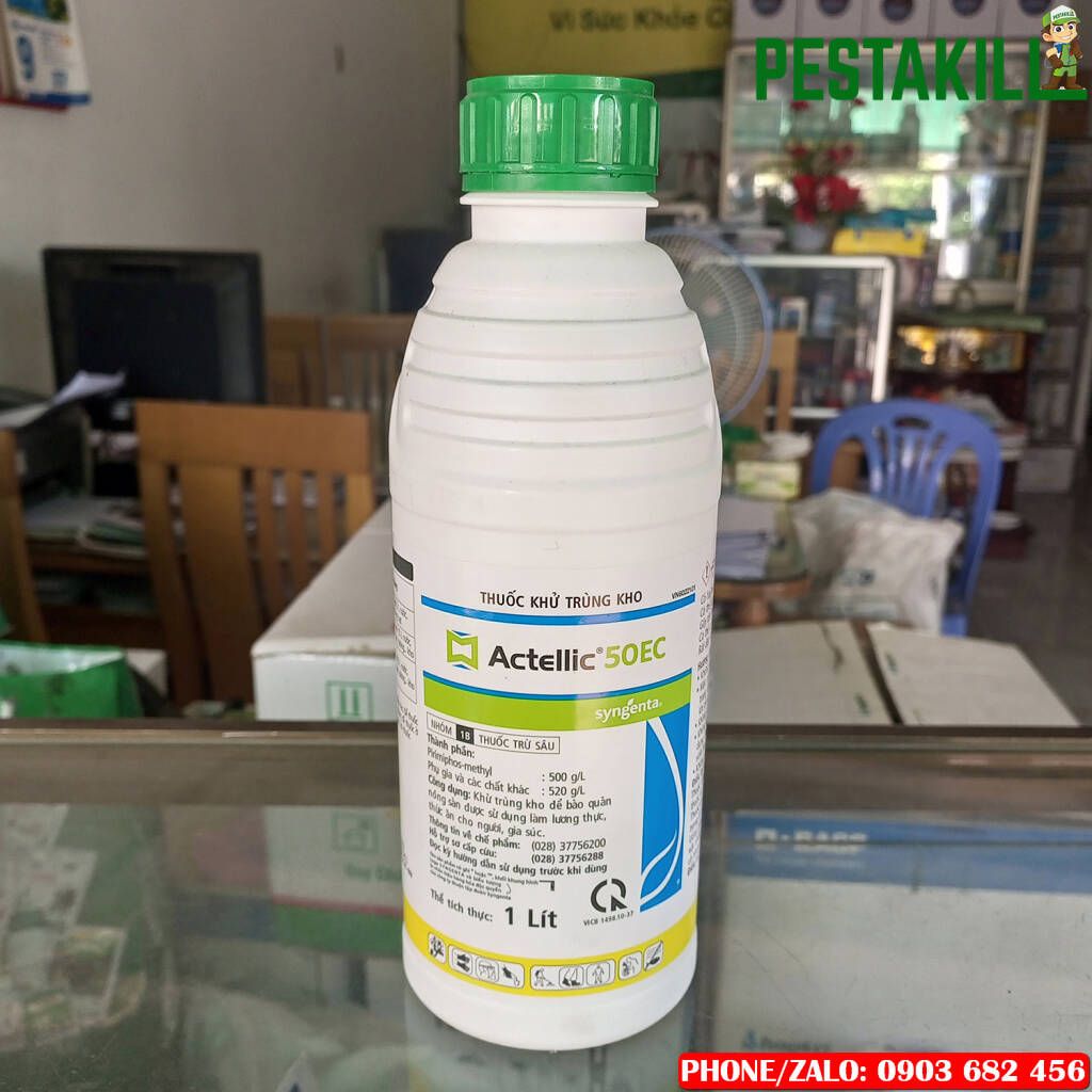 Actellic 50EC -Thuốc diệt mọt, côn trùng kho - Pestakill