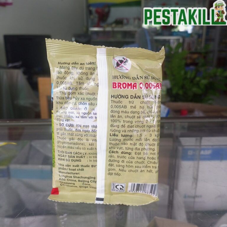 Broma 0.005AB - Thuốc diệt chuột dạng bả mồi - Pestakill